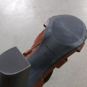 Massini | Shoes | New Brown Sandal Bootie Open Toe Massini 1 | Poshmark